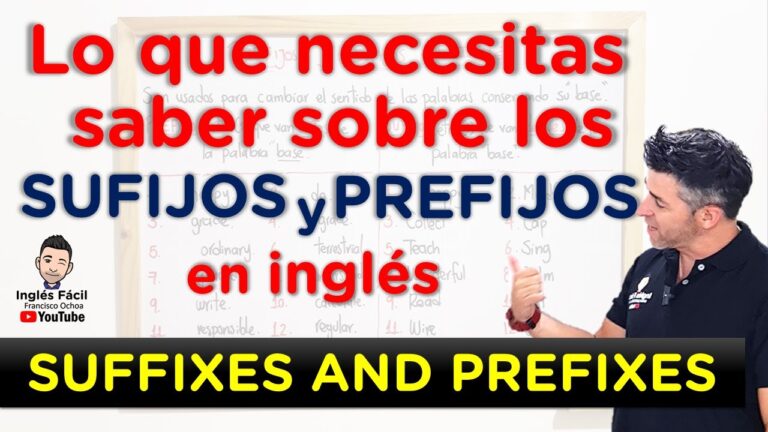 Ejercicios Prácticos de Prefijos y Sufijos en Inglés: Mejora Tu Vocabulario de Manera Divertida ...