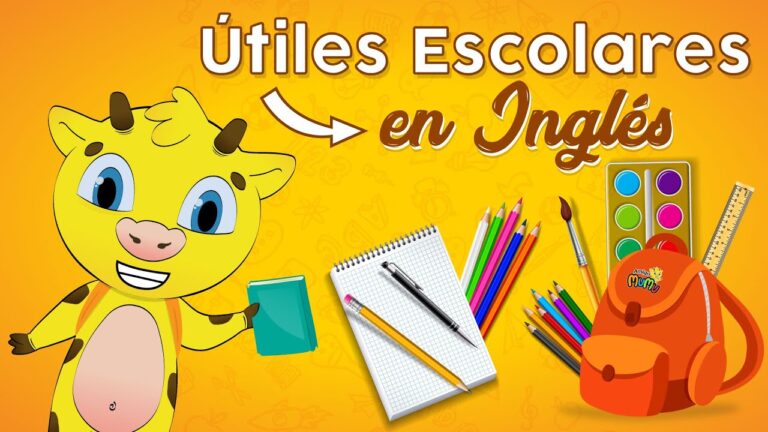 Lista Completa de Objetos de la Escuela en Inglés y Español: Aprende y ...