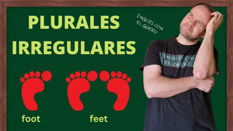 Sustantivos Irregulares en Singular y Plural: Guía Completa y Ejemplos - Tu Aacademia de Inglés ...