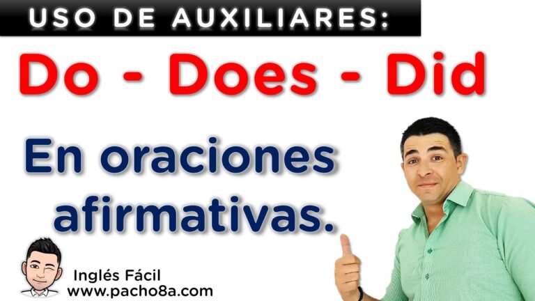 Guía Completa sobre el Uso de "Do", "Does" y "Did" en Inglés - Tu Aacademia de Inglés - AndrewFish