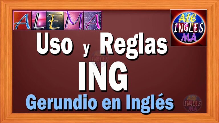 Los Mejores Verbos Regulares con ING en Inglés: Guía Completa y ...