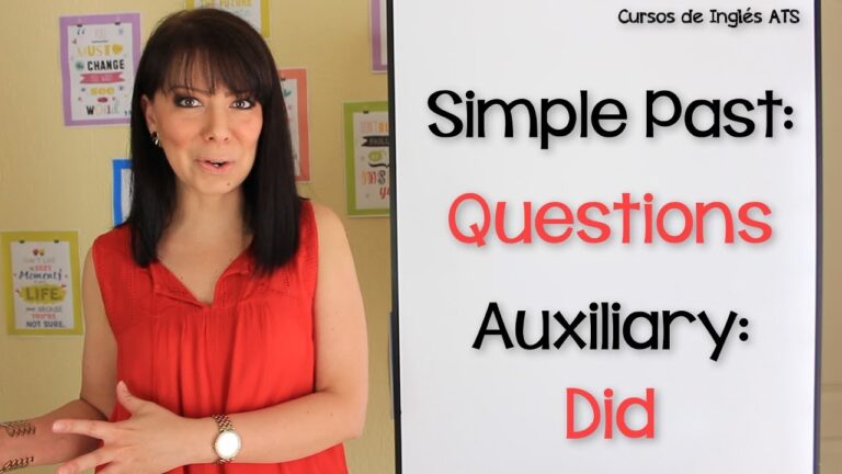Estructura de Pregunta en Pasado Simple: Guía Completa para Aprender - Tu Aacademia de Inglés ...