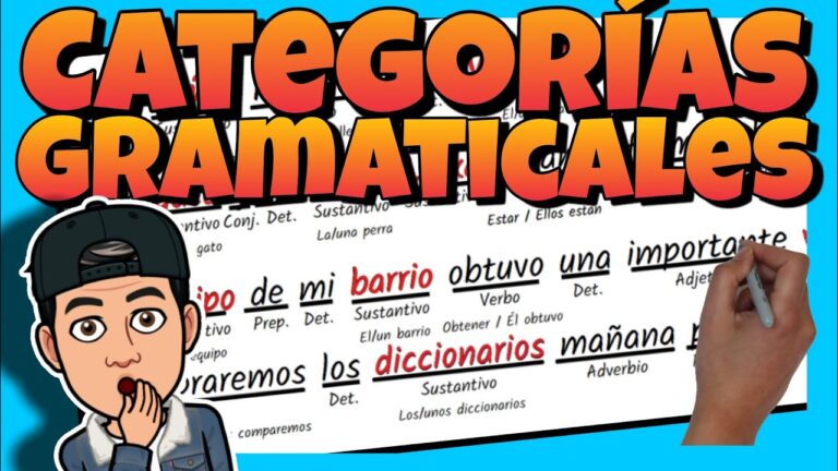 Descubre el Juego de Categorías Gramaticales: Tipos de Sustantivos ...