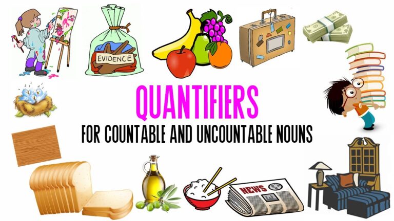 Countable and Uncountable Nouns: Guía Completa de Cuantificadores para ...